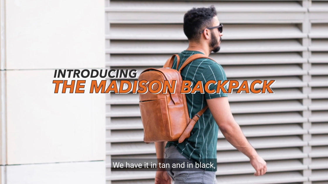 Introducing the Madison Backpack: Style & Function for Work and Travel ...